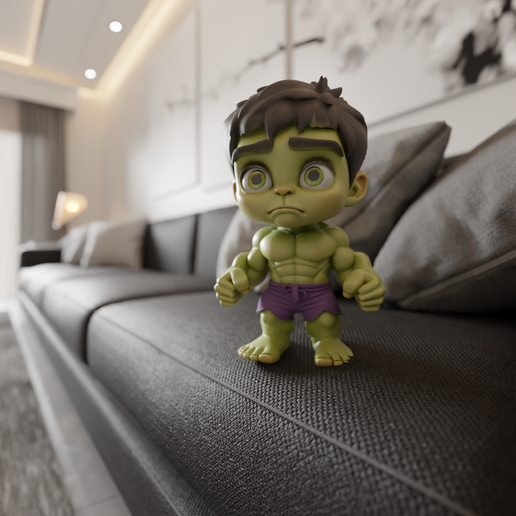 🧒 child hulk・ 3D File for 3D printing・Cults