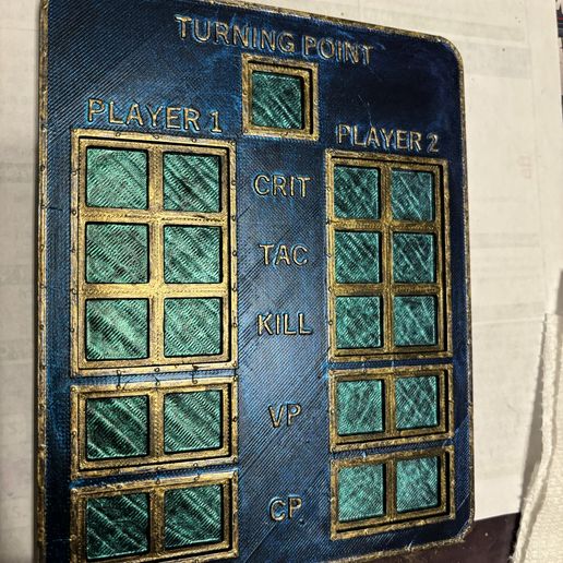 3D printable GAME TRACKER KILL TEAM 2024 • made with Elegoo Neptune 3 ...