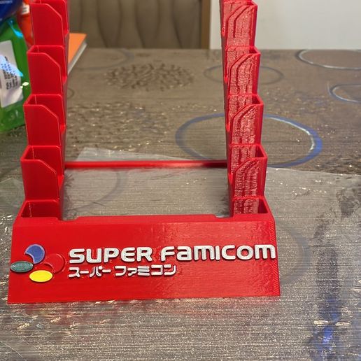 ♟ Super famicom logo and game support・ STL File for 3D printing・Cults
