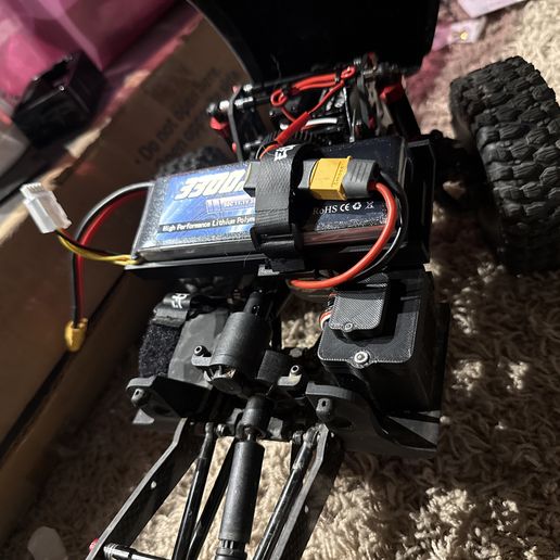 🔋 Redcat Fusion Ascent Large Battery Mount and Side Adapters・ STL File ...