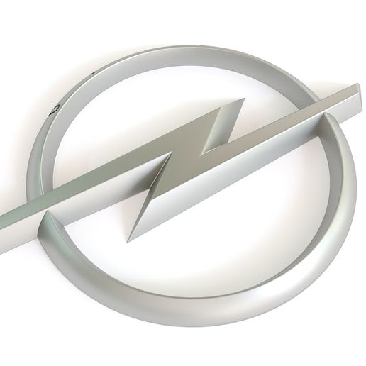 STL file Opel Logo Emblem 🚗 (OBJ)・3D printable design to download・Cults