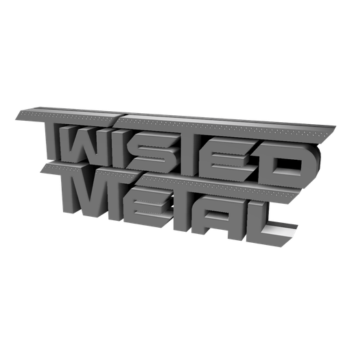 🚗 3D MULTICOLOR LOGO/SIGN - Twisted Metal (TV Series)・ STL File for 3D ...