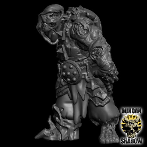 👹 Undead Ogres (Pre Supported)・ 3D File for 3D printing・Cults