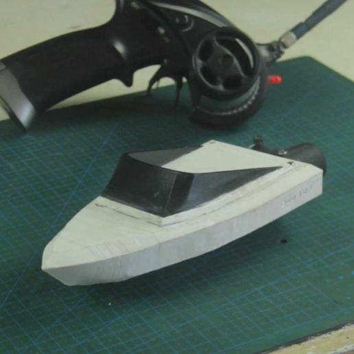 🛥️ 3D Printed RC Brushed Jet-propulsion Boat (Jet Boat)・Free STL File ...