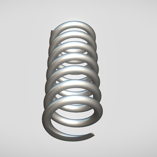 🚗 COIL SPRING・ STL File for 3D printing・Cults
