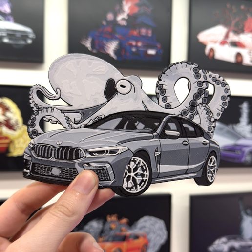 STL file Monochrome M8 🚗 (3MF)・Model to download and 3D print・Cults