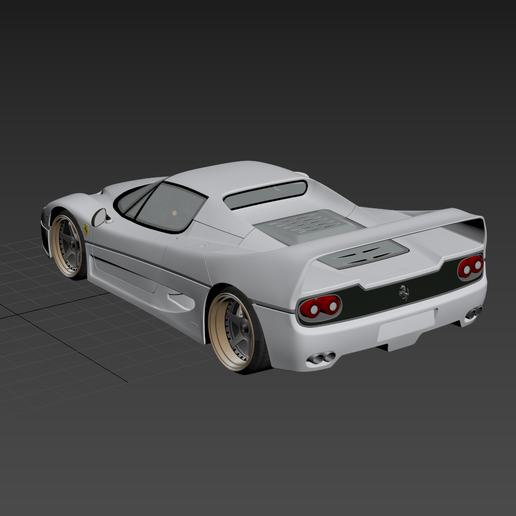 🚗 Ferrari F50 1995・ STL File for 3D printing・Cults
