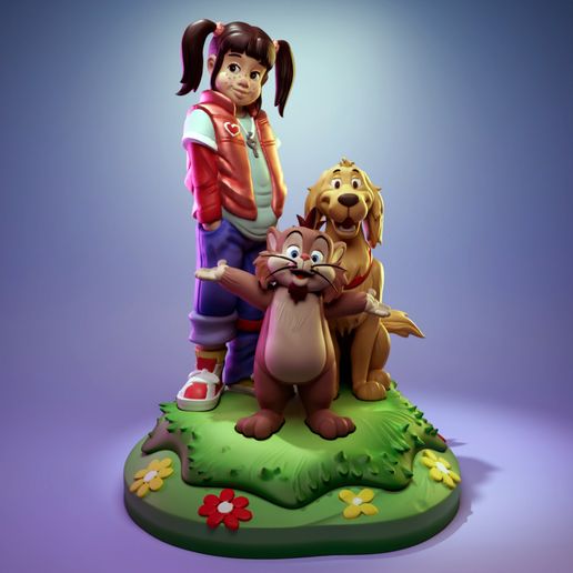 3D file Punky Brewster 3D print model 👧 ・3D printable model to download ...