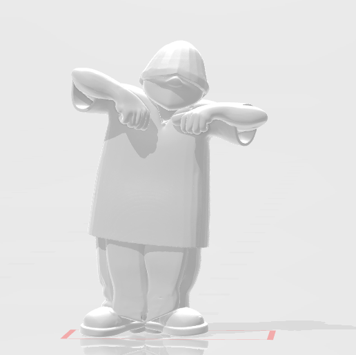 👾 HOMIES FIGURE EIGHTBALL STAND POSE・ STL File for 3D printing・Cults