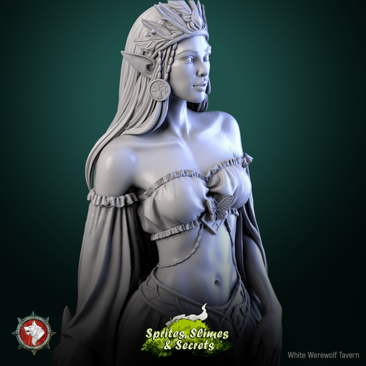 👸 Queen Eiraina Silversprout 32mm and 75mm pre-supported・ 3D File for 3D printing・Cults