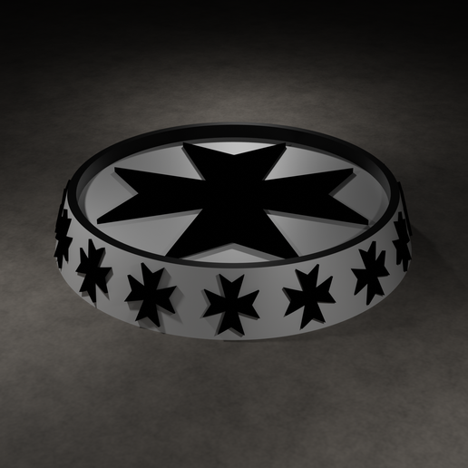 STL file Black Templars Base ("Dog Bowl") 🐕 ・3D printable design to ...