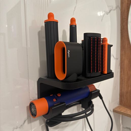 🛁 Dyson Airwrap Stand・ STL File for 3D printing・Cults