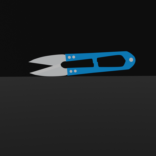 ️ Modern Craft Scissors 3D Model・ STL File for 3D printing・Cults