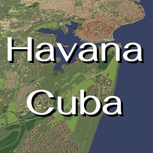 STL file Havana Cuba - city and urban 🇨🇺 (OBJ)・3D printable design to ...