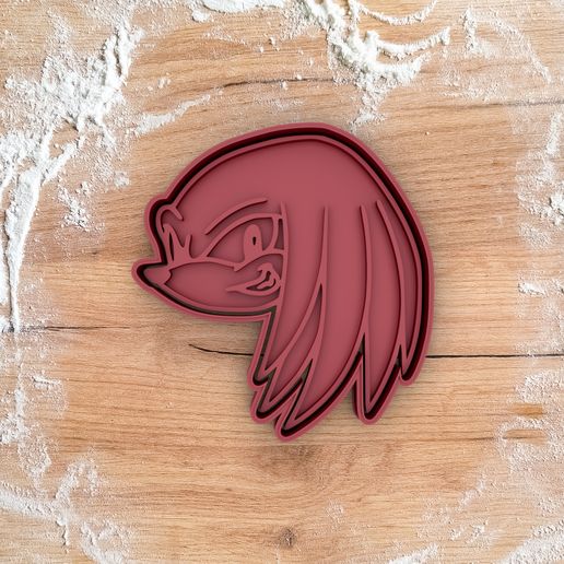 🍪 Knuckles cookie cutter from Sonic・ STL File for 3D printing・Cults