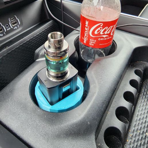 STL file Vape Mod Cup Holder 📱 ・3D print design to download・Cults