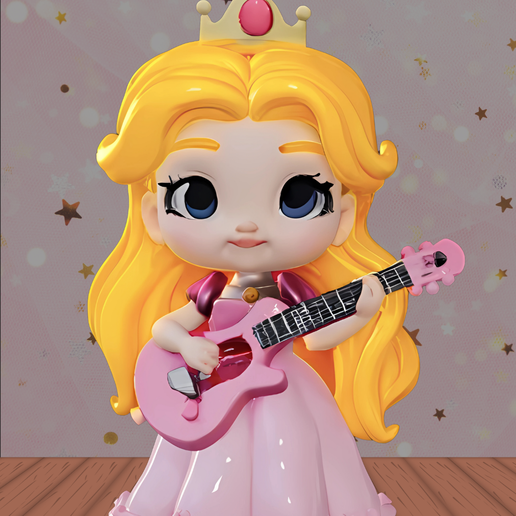 chibi princess aurora