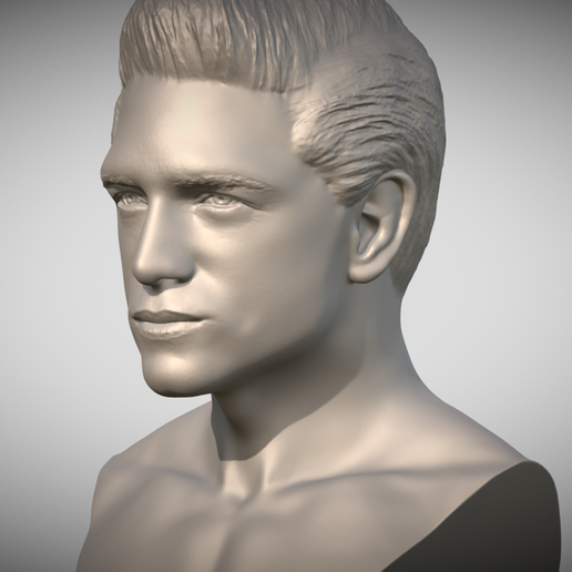 👨 Handsome man bust for 3D printing TYPE 1・ STL File for 3D printing・Cults