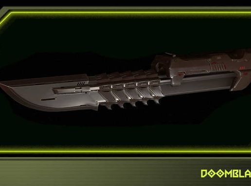 retractable arm blade