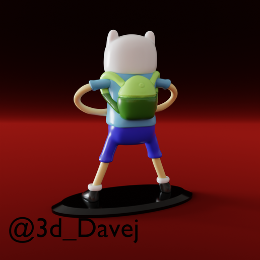 👾 Finn from adventure time・Free STL File for 3D printing・Cults