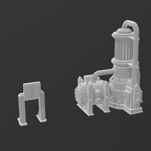 🛰 Gothic Cogitator and Terminal・Free STL File for 3D printing・Cults