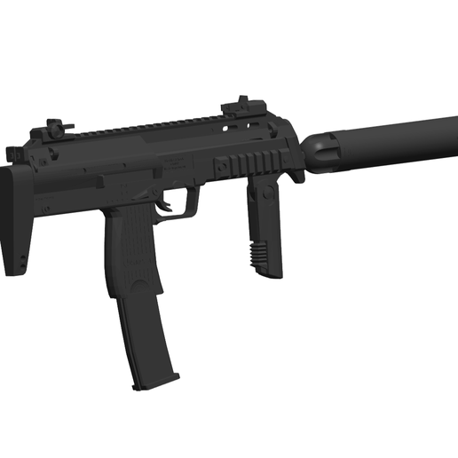 🔫 HK MP7・ STL File for 3D printing・Cults
