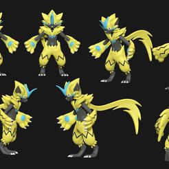 Zeraora best 3D printing models・18 free models to download・Cults