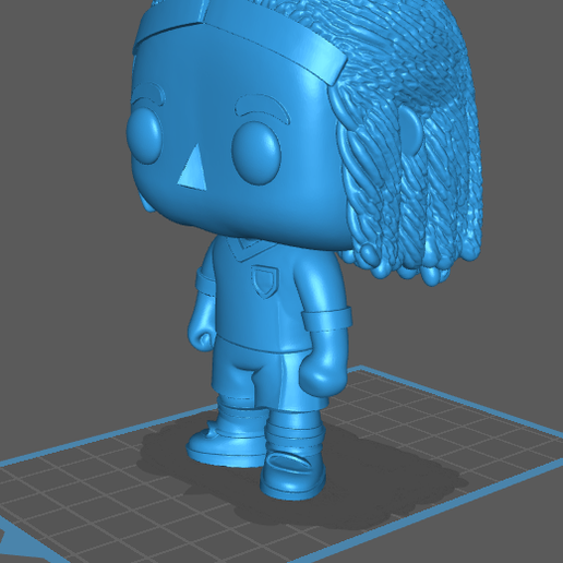 🏈 Ronaldinho 3D Chibi Figura・Archivo STL para Impresión 3D・Cults