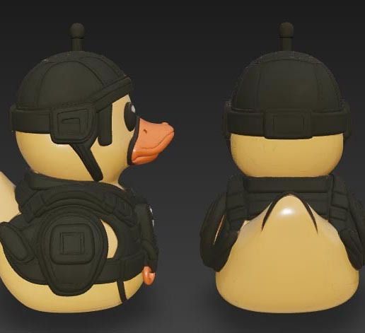 🦆 Division 2 Duck Agent・Бесплатный STL для 3D-печать・Cults