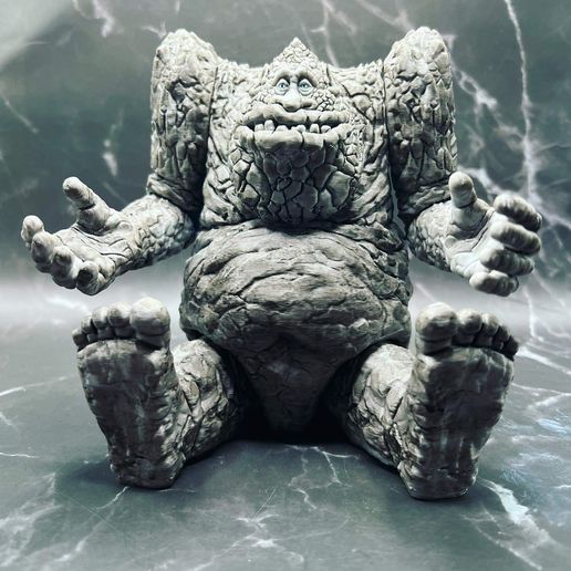 🧑‍🏭 LEONARDZ3D - ROCKBITER ARTICULATED – NEVERENDING STORY・Impresión 3D ...