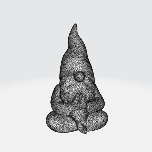 STL file Garden gnome 2 - 3d model 🎄 ・3D print design to download・Cults