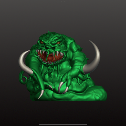 👹 Slime Monster・Free STL File for 3D printing・Cults