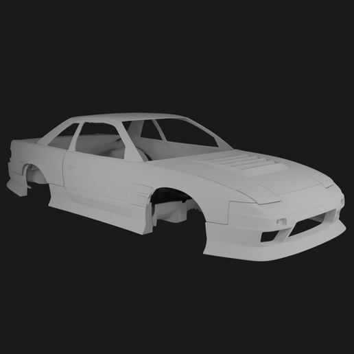 🚗 D-MAX Onevia kit for Nissan Silvia S13 Tamiya・ 3D File for 3D ...