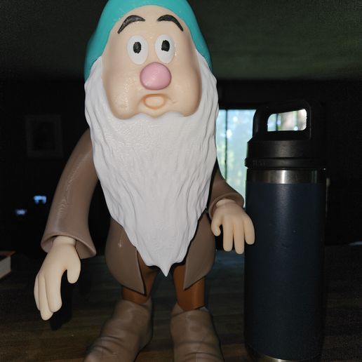 😪 SLEEPY THE DWARF - fan art of Seven Dwarfs | MULTI-PARTS・3D Print ...