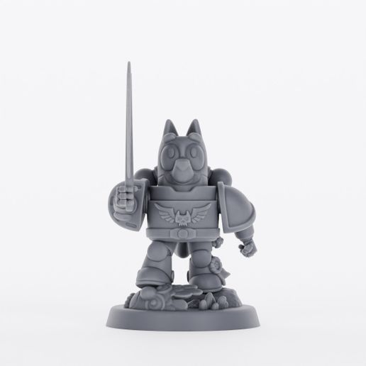 🛰 Bluey Marine (will be updating with more characters)・ STL File for 3D ...