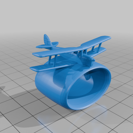 🐅 Tiger Moth DH82 (1/144) + Woggle!・Free 3D File for ・Cults