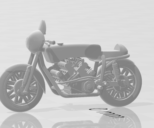 STL file race bike classic 🏎️ ・3D printing template to download・Cults