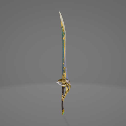 👹 MONSTER HUNTER WORLD GUILD PALACE LONG SWORD・Archivo STL para ...