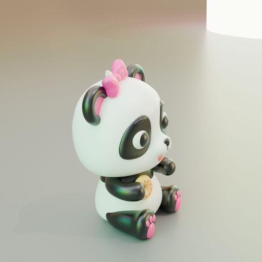 🐼 PANDA・Free STL File for 3D printing・Cults