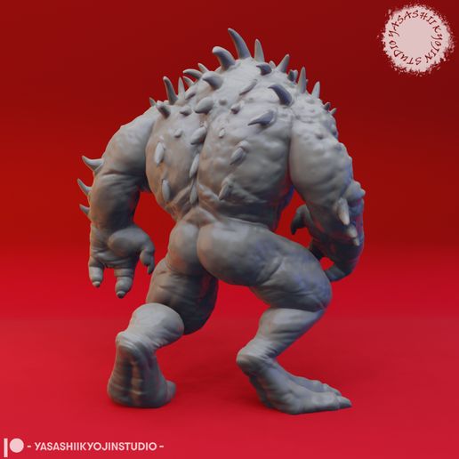 3D file Hezrou - Tabletop Miniature (Pre-Supported) 🎲 ・Template to download and 3D print・Cults