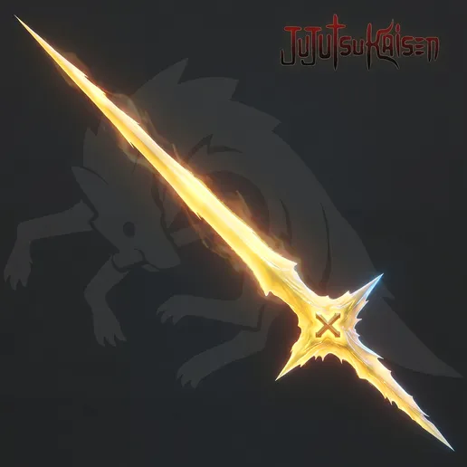 🗡️ Jujutsu Kaisen – Hiromi Higuruma’s Executioner’s Sword | Cosplay STL ...