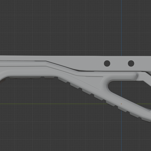 ⚽ FX-9 Angled Fore Grip・ STL File for 3D printing・Cults