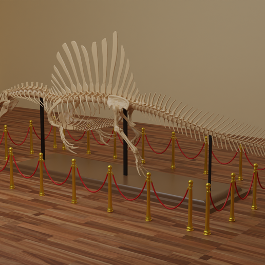 STL file Spinosaurus skeleton model 3d print 💀 ・3D printable model to ...