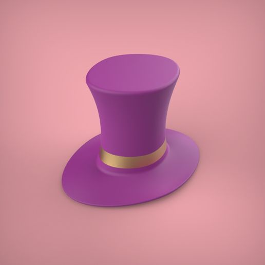 STL file Hat 🎩 (OBJ, 3MF, STEP, and STP)・3D printable model to download ...