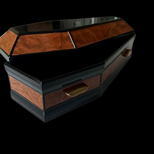 STL file mummy coffin box gift for 3D printing on bottles 👻 ・Model to ...