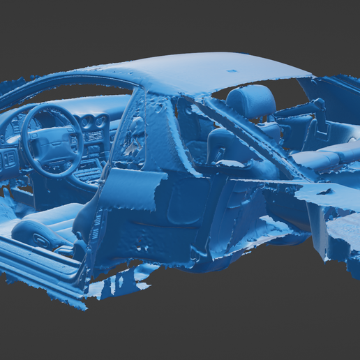 🩻 Mitsubishi 3000GT Interior Dashboard / Cockpit – High Detail 3D Scan ...
