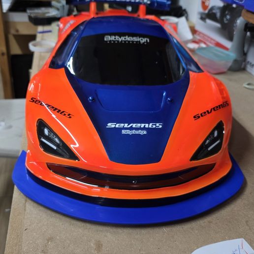 📱 Arrma Bittydesign Infraction Limitless body KIT ( front splitter ...
