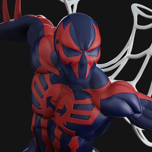 🕷️ Spider Man 2099(Miguel O'hara) CHARACTER BY ESM・ 3D File for 3D ...