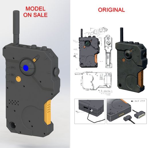 ⚙️ MGSV TPP iDroid・ 3D File for 3D printing・Cults