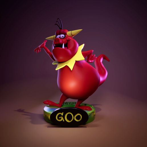 👻 Goo - Groovie Goolies・ 3D File for 3D printing・Cults
